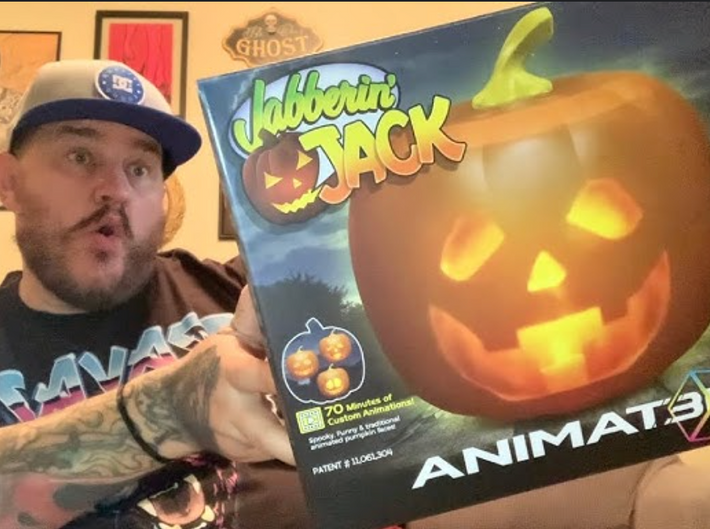 The Jabberin' Jack Animated Talking Pumpkin – TheJabberin'Jack